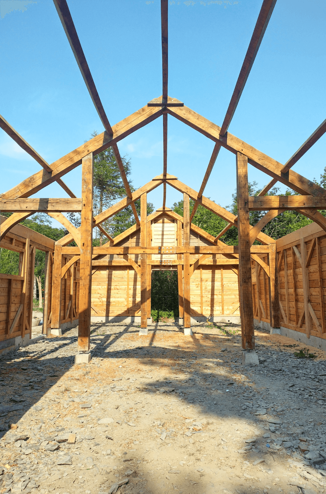 Traditional Timber Barn - Makers Mark